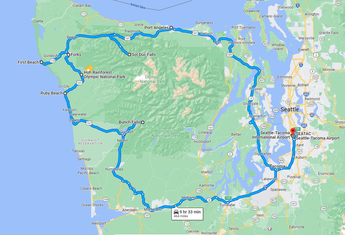 3-Day Olympic Peninsula Trip (May 2023) – Murali Narayanan Photography